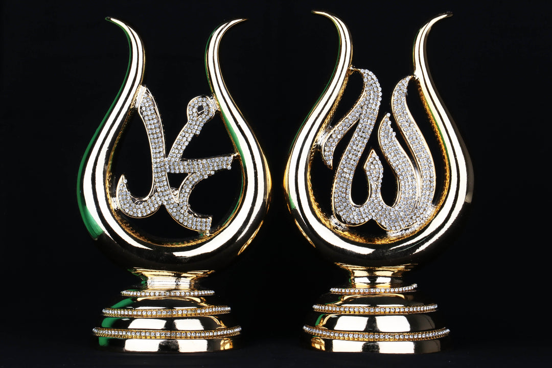 Turkish Decor | Allah - Mohamed small Tulip Figurine – Elite Turkish Bazaar