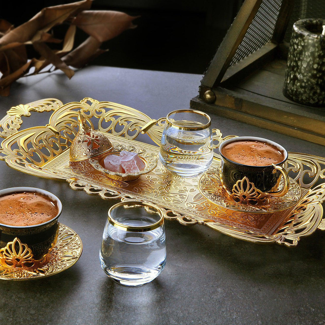 Turkish Coffee Sets & Turkish Coffee Cups – Elite Turkish Bazaar