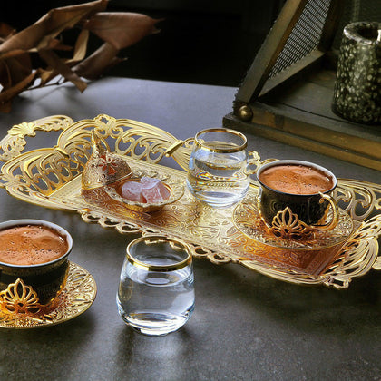 Turkish Coffee Sets & Turkish Coffee Cups – Elite Turkish Bazaar