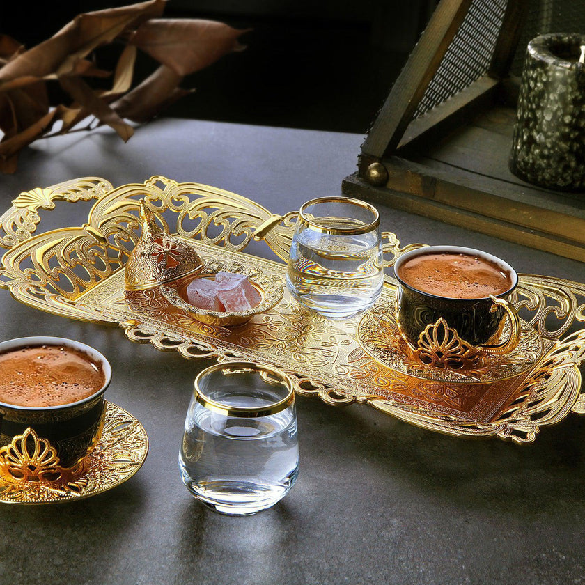 Turkish Coffee Sets & Turkish Coffee Cups – Elite Turkish Bazaar